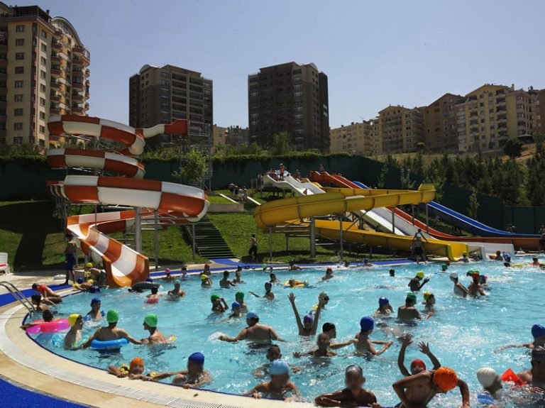 Keçiören Belediyesi Kalaba Aquapark | Ankara Yüzme Havuzları | Ankara ...